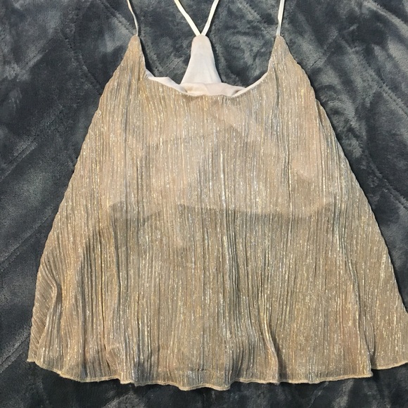 Tops | Champagne Colored Tank Top | Poshmark